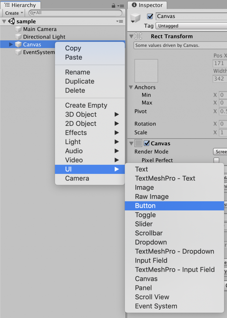 UnityのUIを作ってみよう【UGUIの使い方基礎】 | ゲームの作り方！