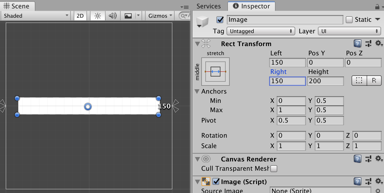 UnityのRectTransform【使い方とスクリプト】 | ゲームの作り方！