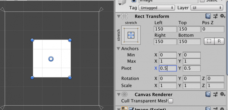 UnityのRectTransform【使い方とスクリプト】 | ゲームの作り方！