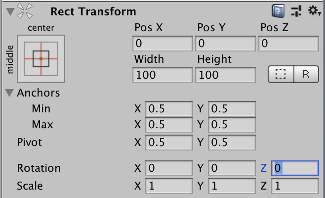 UnityのRectTransform【使い方とスクリプト】 | ゲームの作り方！